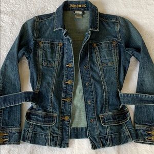 Limited Too | Jackets & Coats | Limited Too Belted Denim Jean Jacket ...
